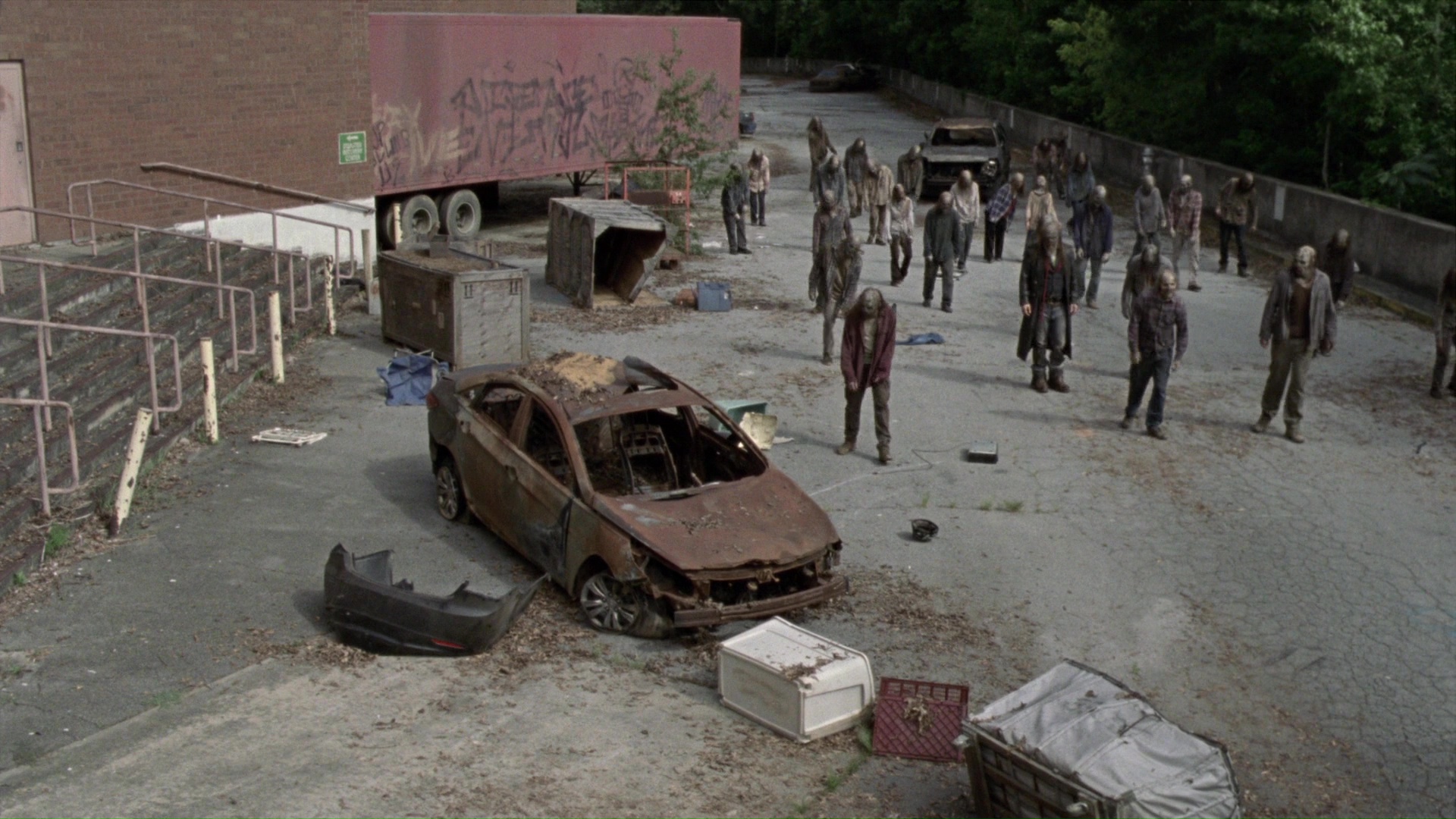 Gamma & Sister Have A Talk - The Walking Dead Locations